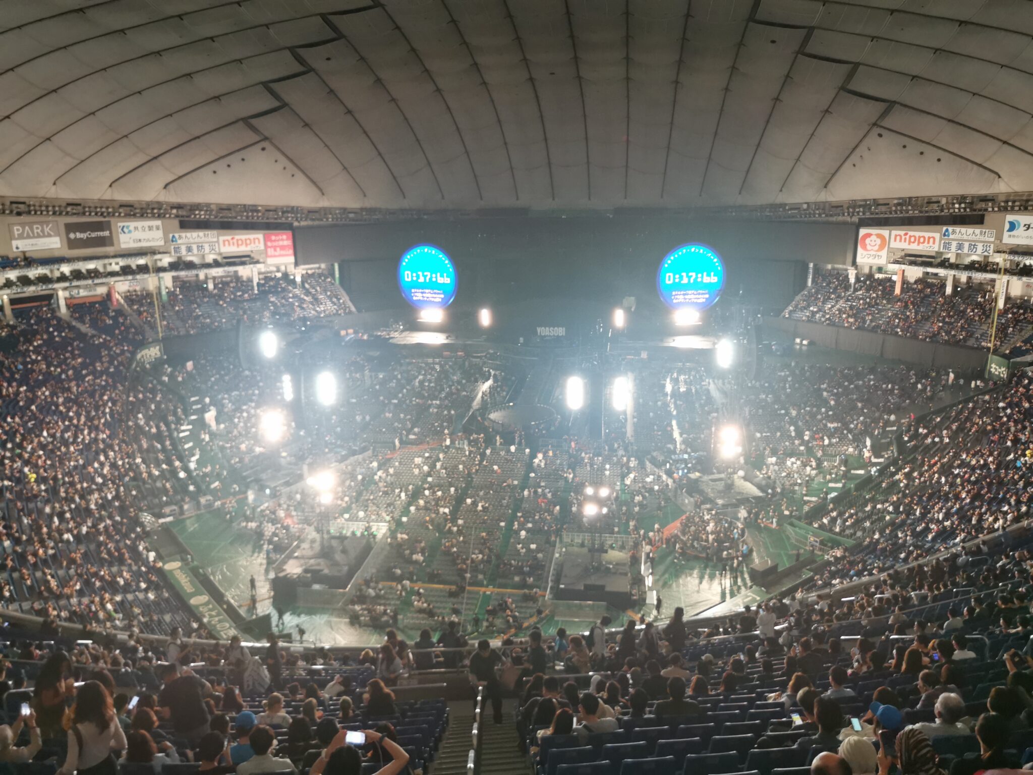 東京ドームのステージサイド席の見え方・音響について - tm-808